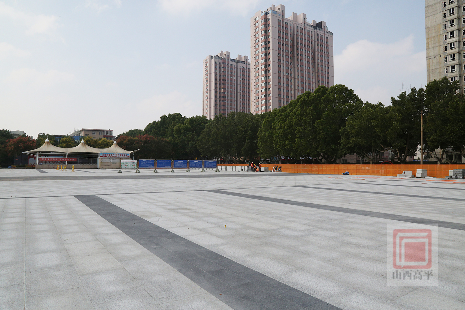 我市体育场广场提升改造进入收尾阶段 预计9月底完工-山西省建设快讯-建设招标网